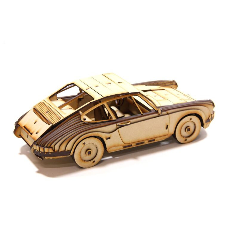 3D Puzzle Replica 1964 911 Porsche Sports Car MDF Wood 3D Puzzle - CKS ...