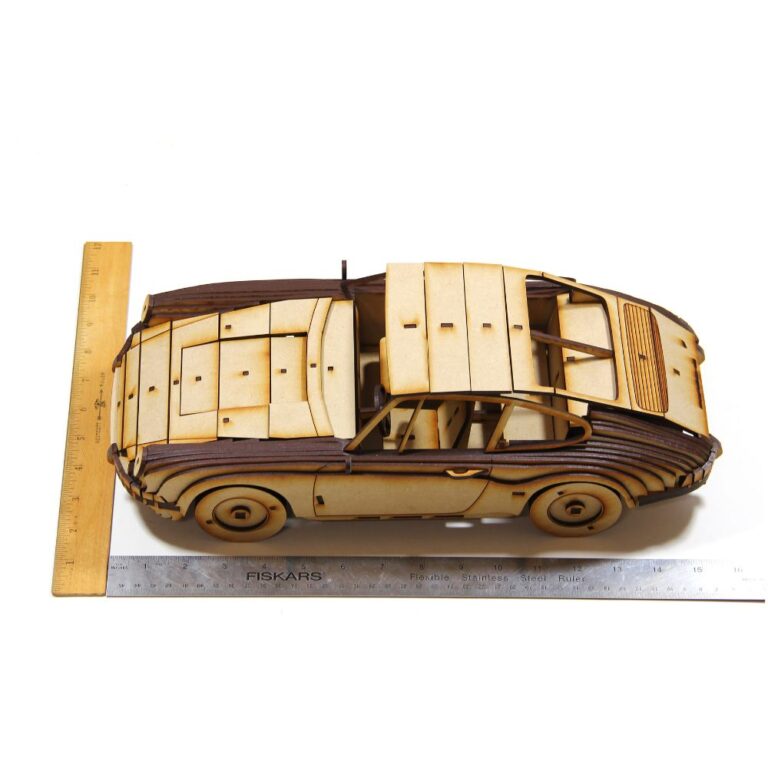3D Puzzle Replica 1964 911 Porsche Sports Car MDF Wood 3D Puzzle - CKS ...