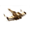 3D Puzzle X-Wing Spaceship MDF Wood 3D Puzzle - CKS Ventures