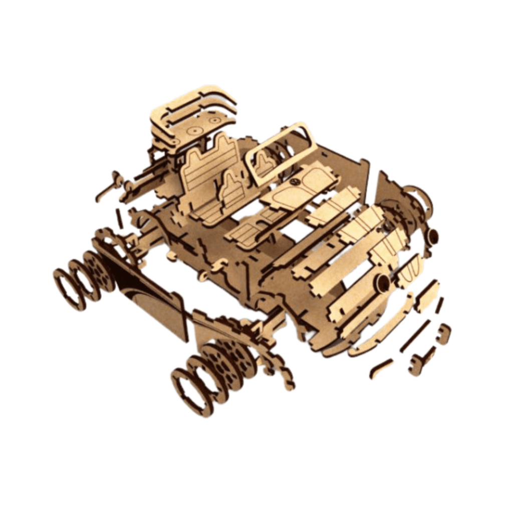 3D Puzzle Iconic Beetle Bug Car MDF Wood 3D Puzzle - CKS Ventures