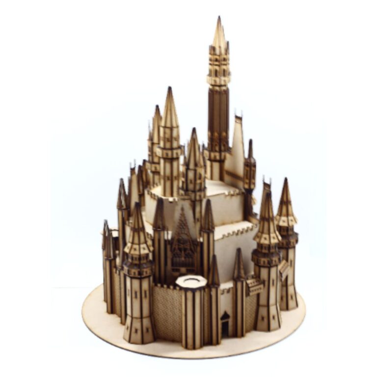 3D Puzzle Fairytale Palace Castle MDF Wood 3D Puzzle - CKS Ventures