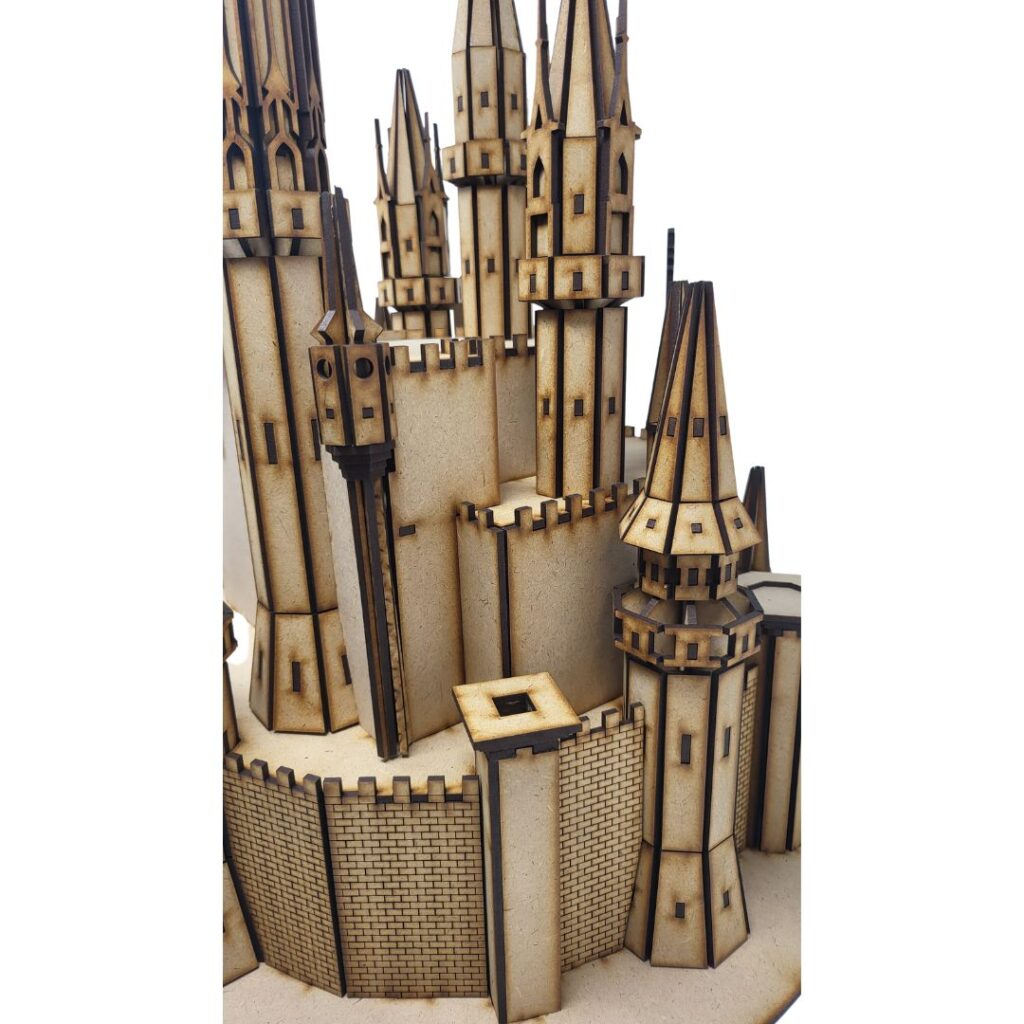 3D Puzzle Fairytale Palace Castle MDF Wood 3D Puzzle - CKS Ventures