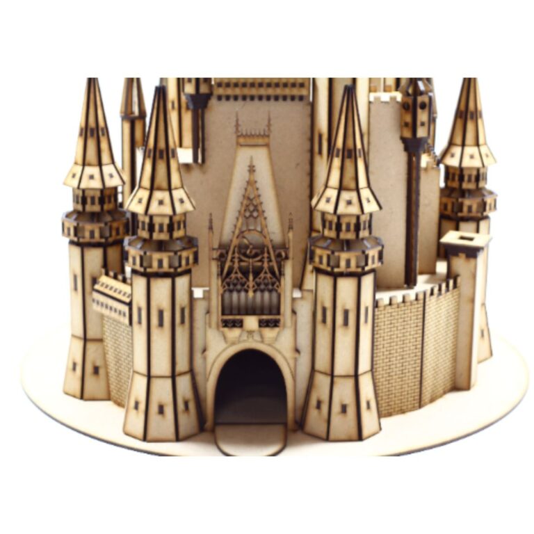 3D Puzzle Fairytale Palace Castle MDF Wood 3D Puzzle - CKS Ventures