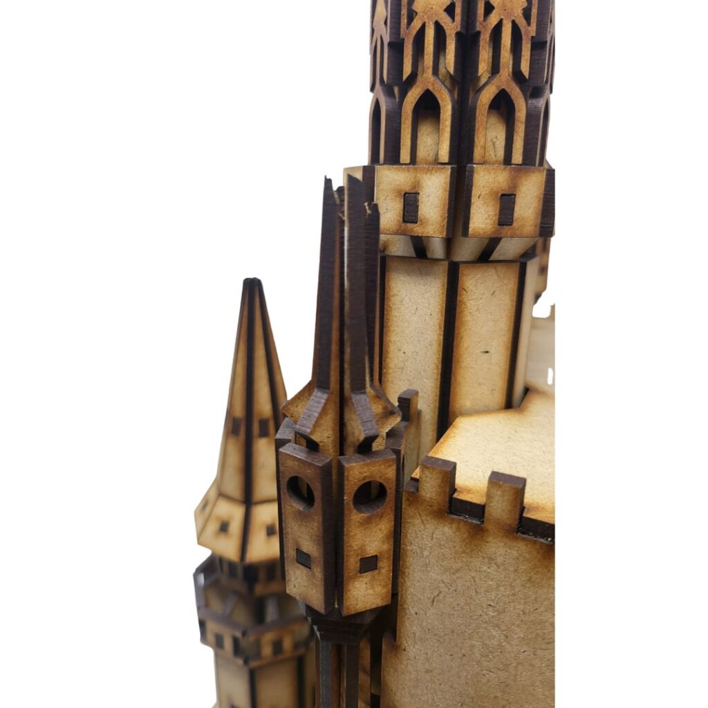3D Puzzle Fairytale Palace Castle MDF Wood 3D Puzzle - CKS Ventures