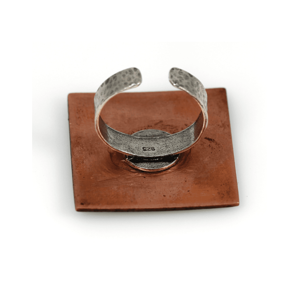 Viola Vintage Enamel Ring - CKS Ventures