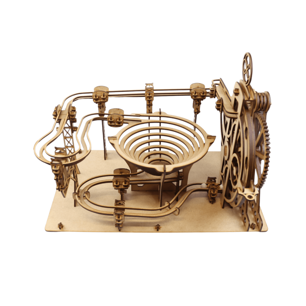 Laser-Cut Wooden Marble Run Puzzle - CKS Ventures